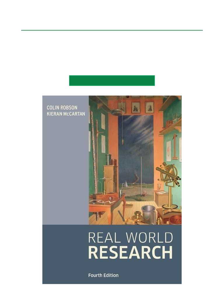 Real World Research: 4th Edition Guide | PDF | Qualitative Research | Data