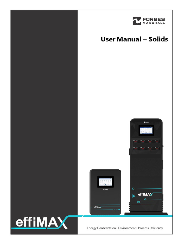ER Effimax Boiler Solids | PDF | Flow Measurement | Boiler