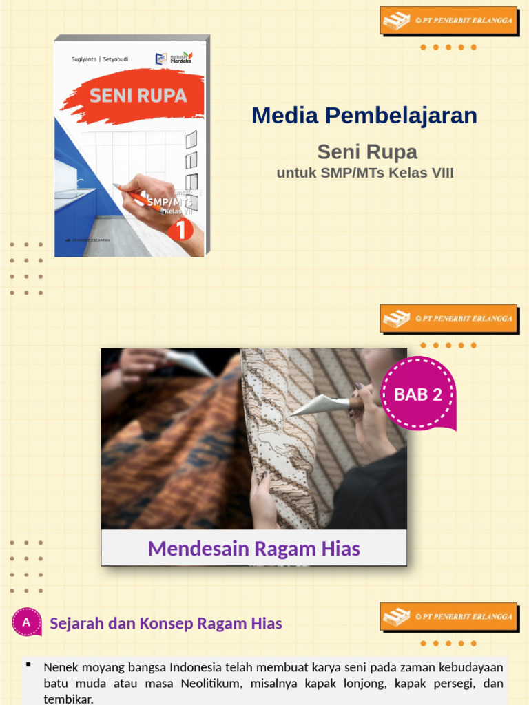Tahapan Mendesain Ragam Hias SMP | PDF