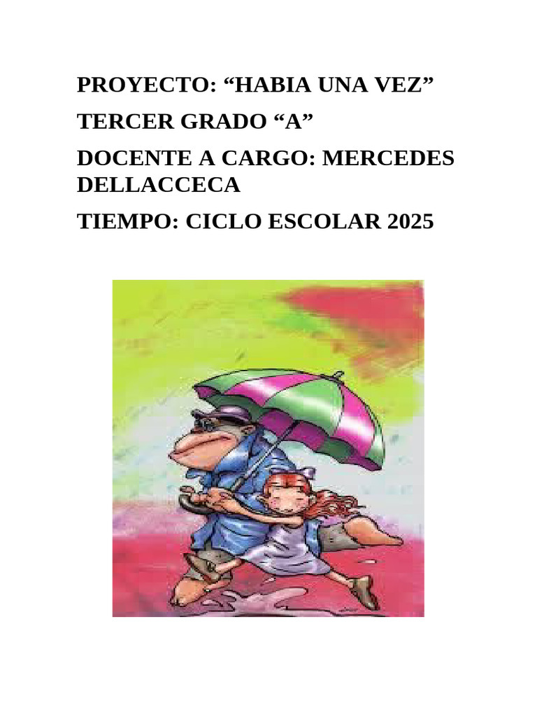 Fomentando Lectura con "Lisa de los Paraguas" | PDF | Comprensión ...