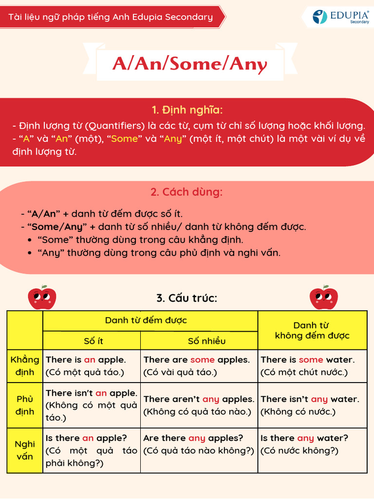 10.A - An - Some - Any | PDF