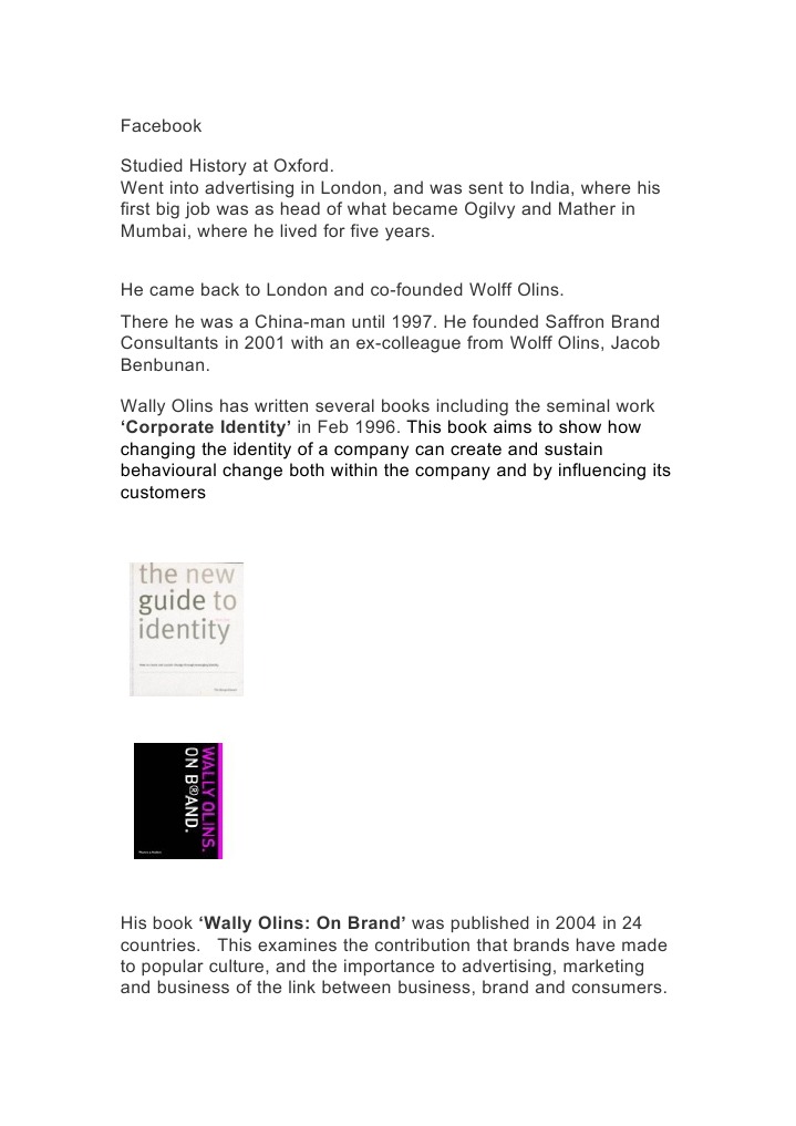 Wally Olins: Branding Insights and Works | PDF