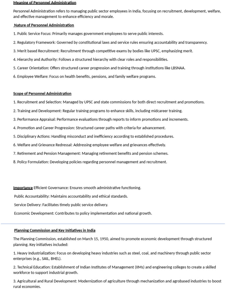 Meaning of Personnel Administration | PDF | Partnership | Entrepreneurship