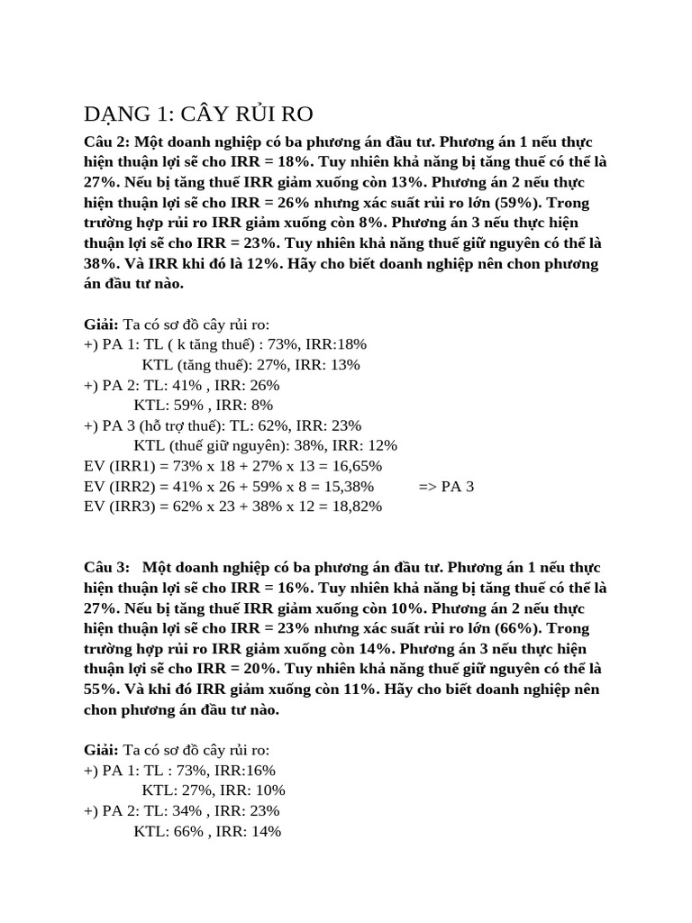 QTRR Chương 3 | PDF
