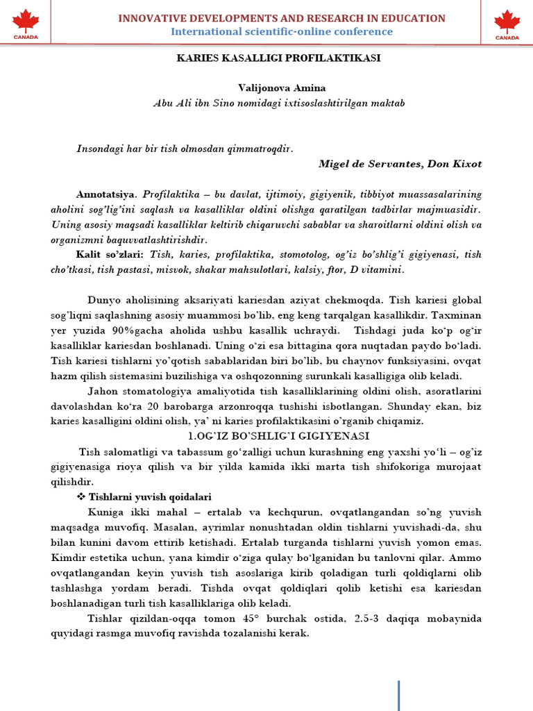 Valijonova Amina | PDF