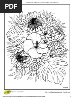 Summer Solstice Coloring Page For Adults & Kids | PDF