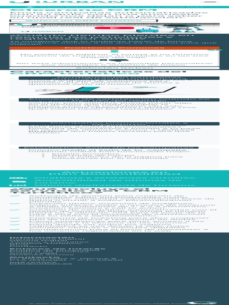Cicerone CRM - iUrban | PDF | Internet | Red mundial