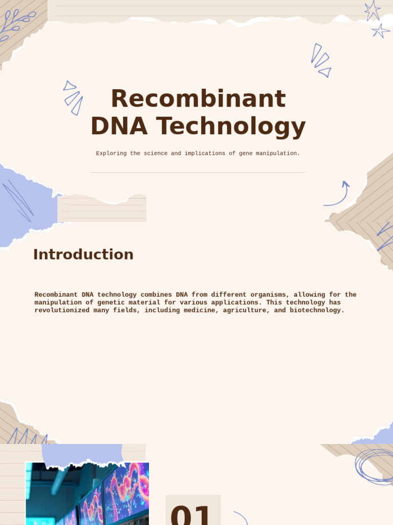 Recombinant DNA Technology | PDF | Recombinant Dna | Molecular Cloning