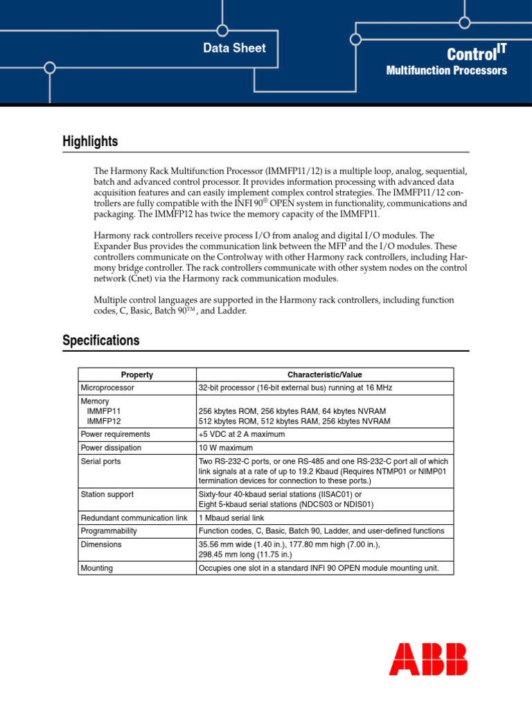 WBPEEUD230002A1 - en Multifunction Processors Data Sheet | PDF ...