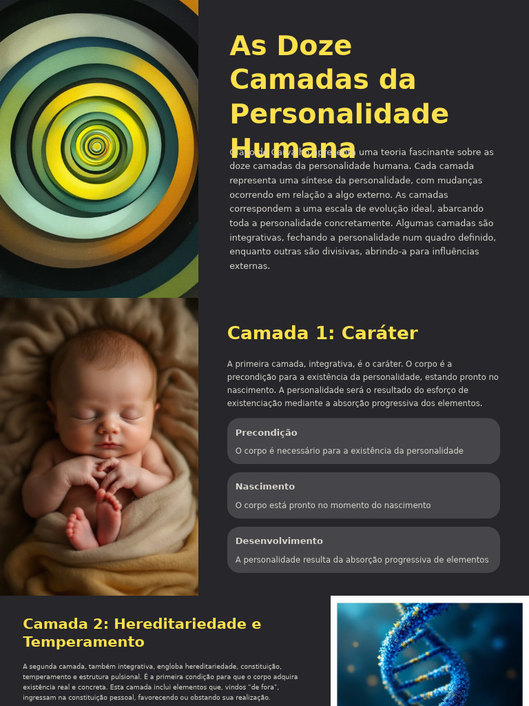 As Doze Camadas Da Personalidade Humana | PDF | Aprendizado | Intelectual