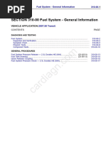 FMVSS 301: Fuel System Integrity Standards | PDF