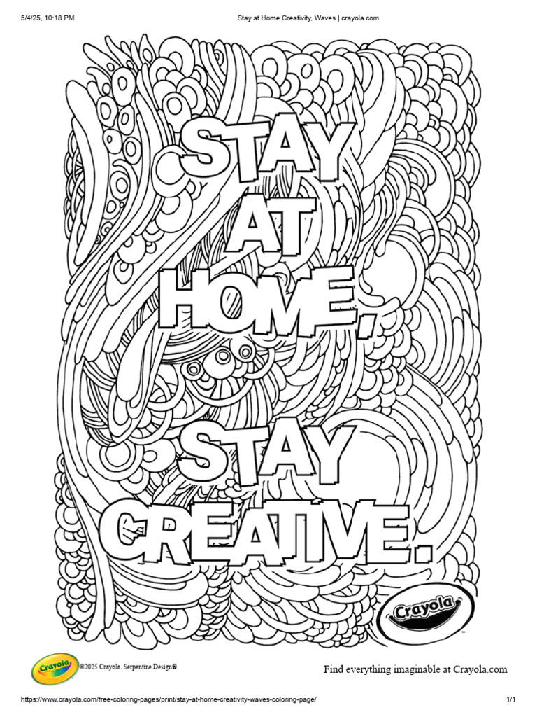 Stay at Home Creativity, Waves | PDF
