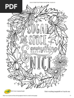 Summer Solstice Coloring Page For Adults & Kids | PDF