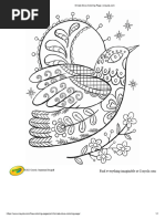 Summer Solstice Coloring Page For Adults & Kids | PDF