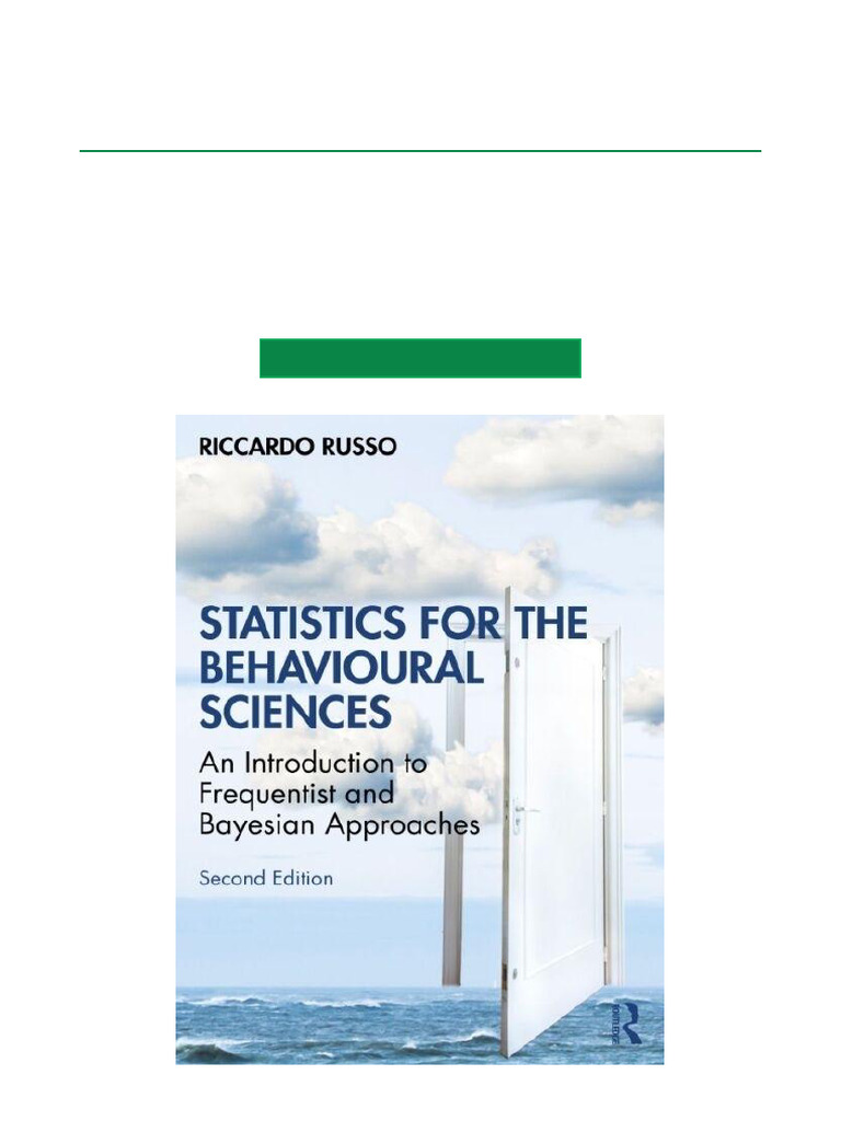 Behavioral Sciences Statistics Guide | PDF | Statistics | Student's T Test
