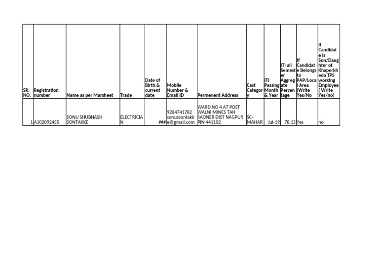 Apprentice Format | PDF