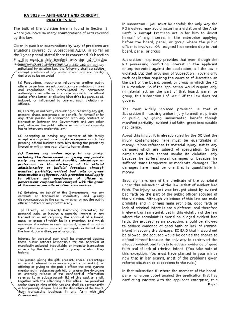 Ra 3019 | PDF | Money Laundering | Crime & Violence