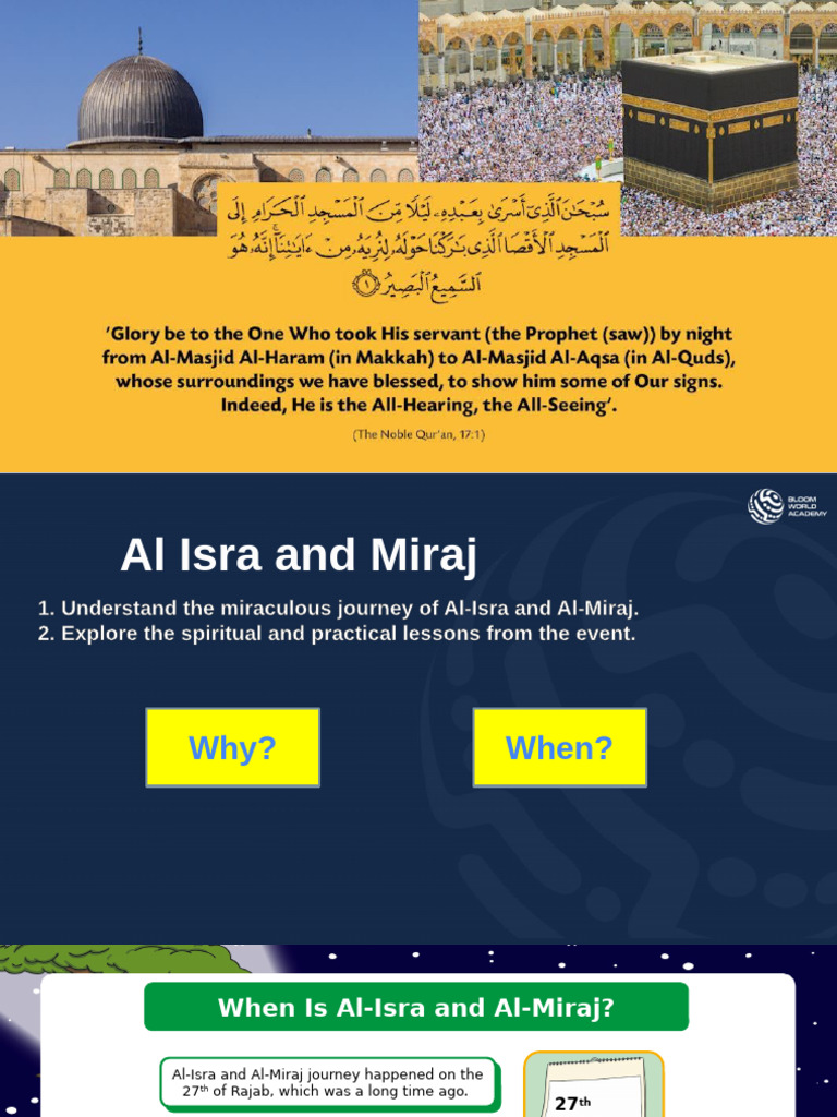 Al Isra and Miraj | PDF