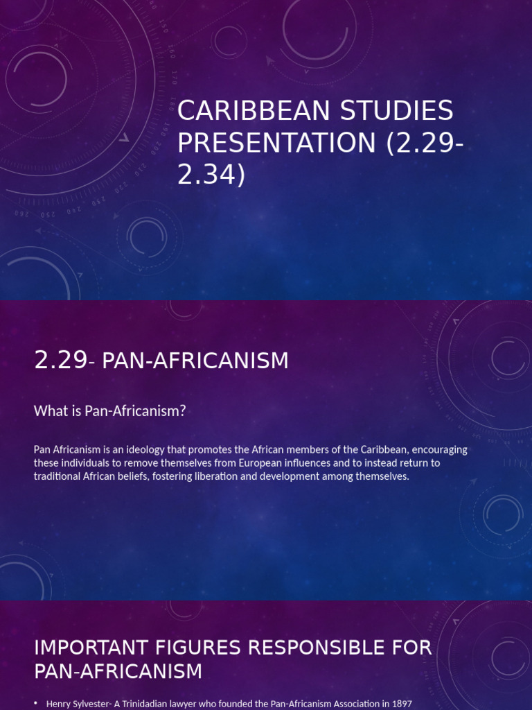 Caribbean Ideologies: Pan-Africanism to Marxism | PDF | Marxism | Pan ...