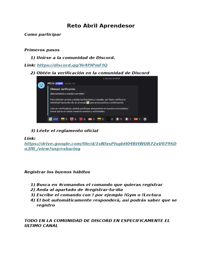 Reto Abril Aprendesor Guia | PDF