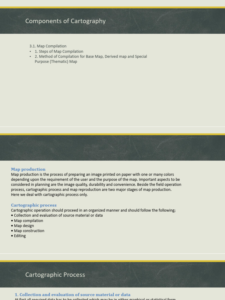 Components of Cartography 3 | PDF | Cartography | Map