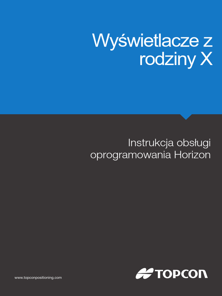 Topcon Seria X | PDF