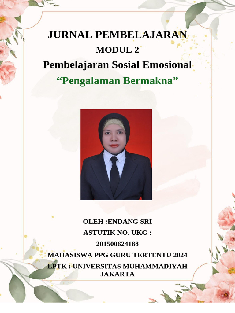 Jurnal Pembelajaran Modul 2 Pse - Endang Sri Astutik | PDF