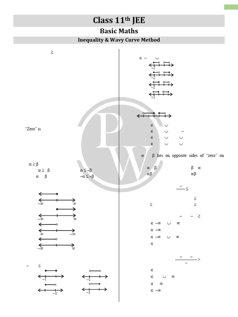 Basic Maths - Class 11th JEE - Questions | PDF | Numbers | Mathematical ...