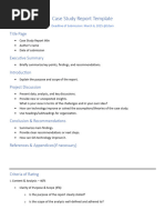 Site Investigation Report Template | PDF | Business