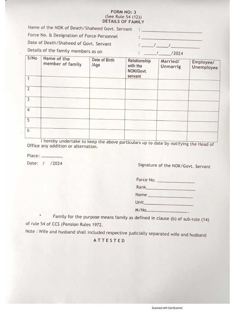 Daughter Marriage Form PDF | PDF