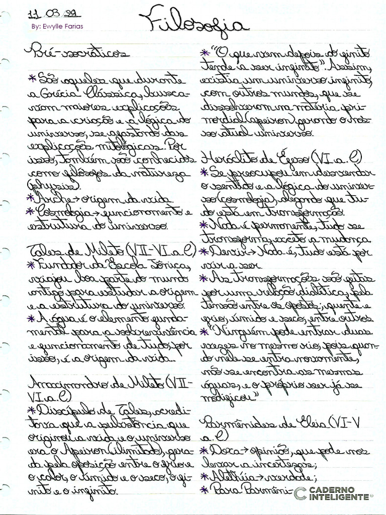 Resumo - Filosofia | PDF