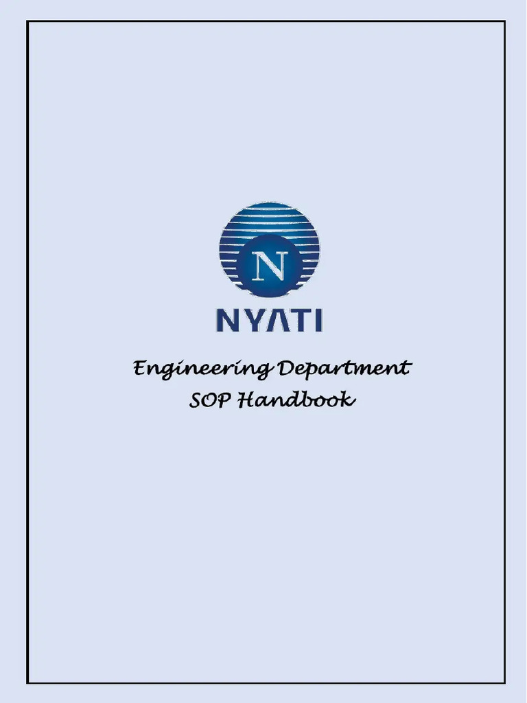 Evano.com_Engineering Department Sop Handbook | PDF