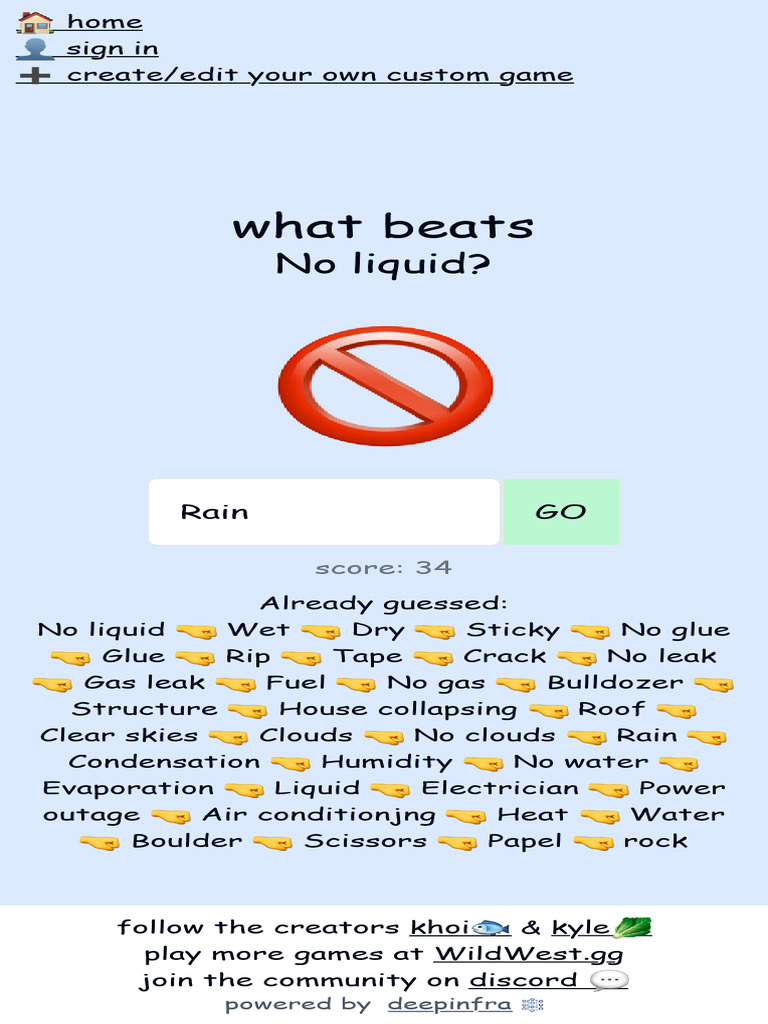 AI Rizz Game: What Beats Rock? | PDF