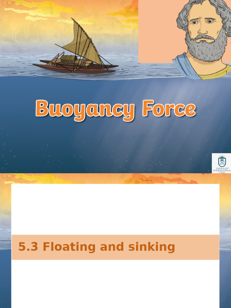 5.3 Floating and Sinking | PDF | Buoyancy | Force