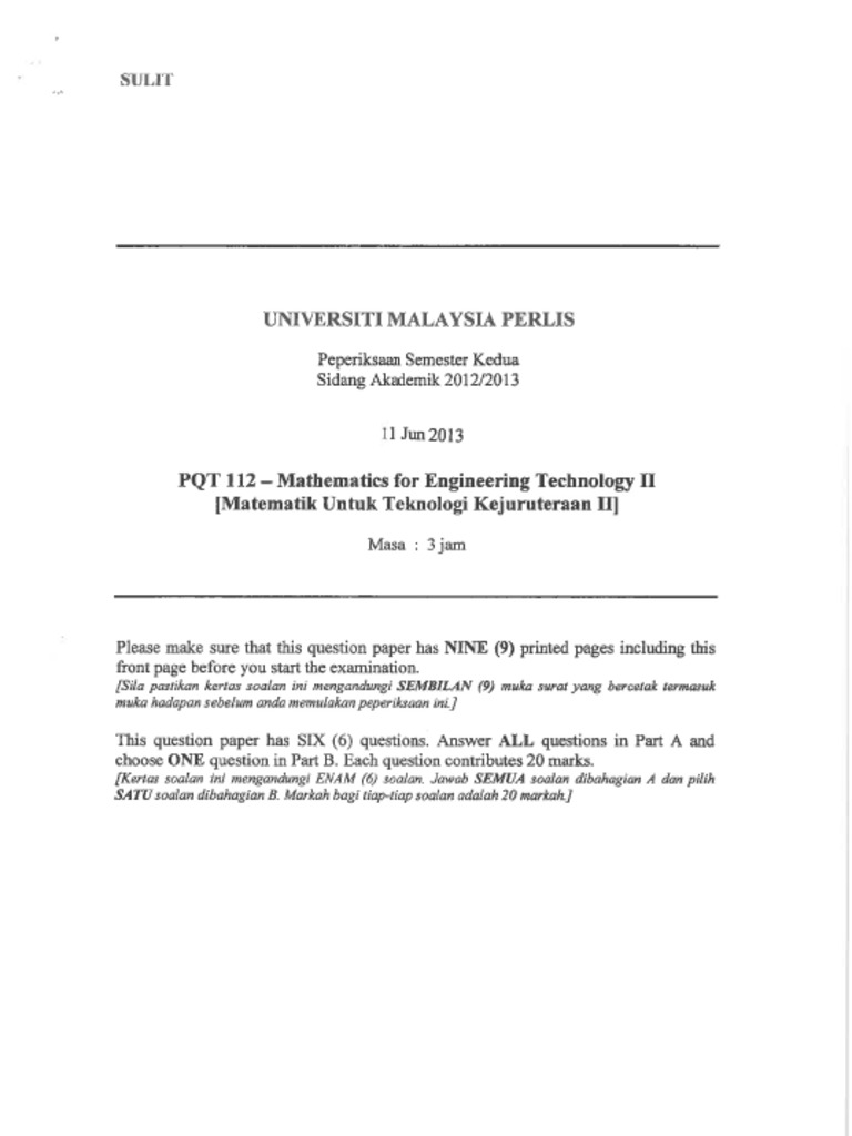 PQT 112 | PDF