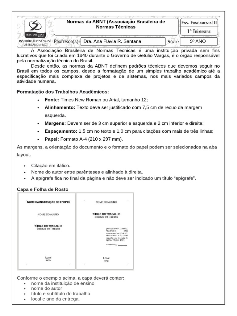 Normas Da ABNT | PDF