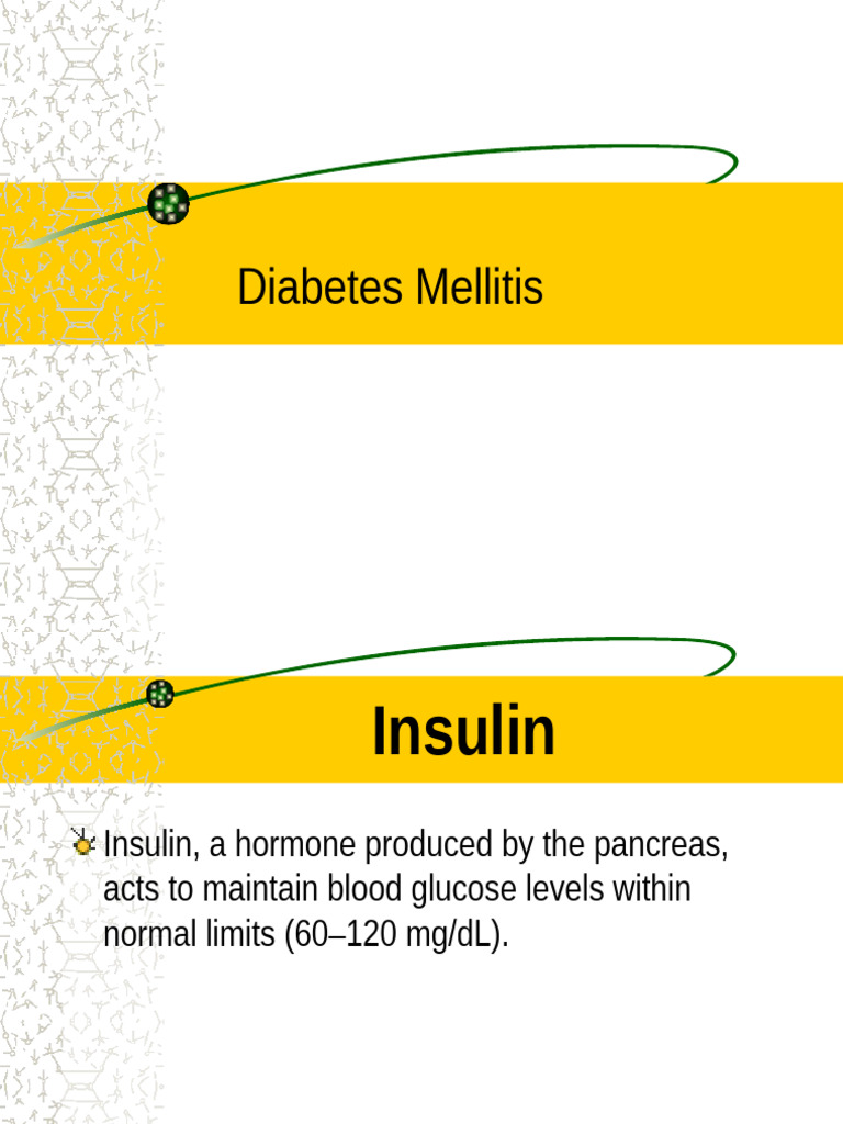 Diabetes Introduction | PDF