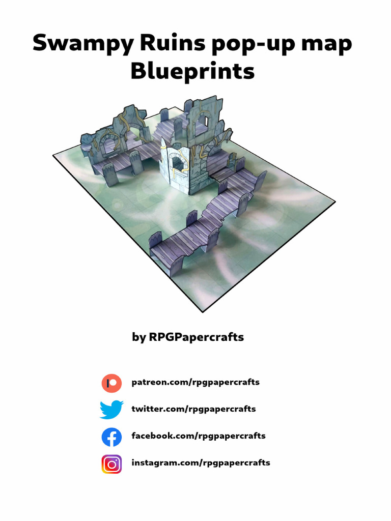 Swampy Ruins Blueprints | PDF
