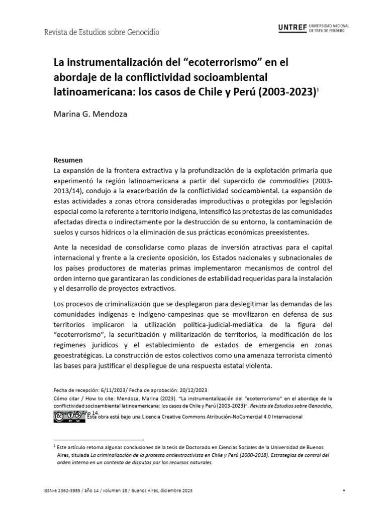 1837-Artículo completo-5947-1-10-20240325 | PDF | Perú | Chile