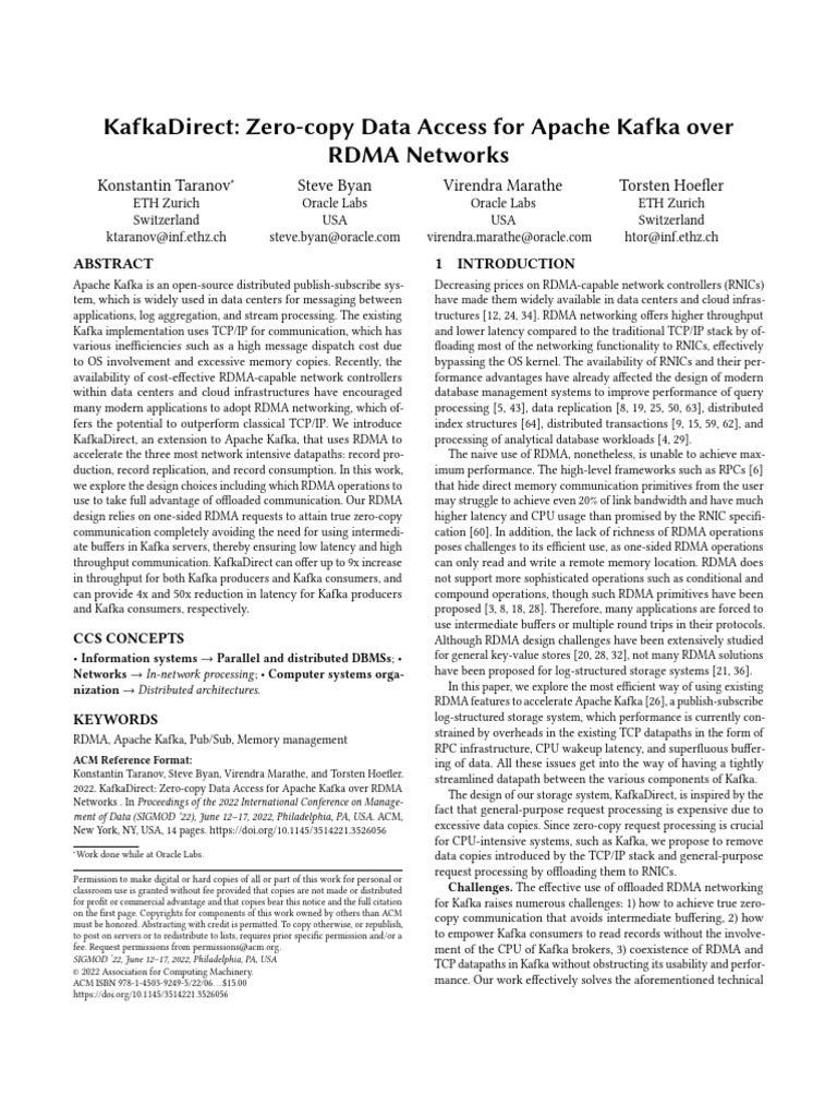 kafka-taranov | PDF | Transmission Control Protocol | Replication (Computing)