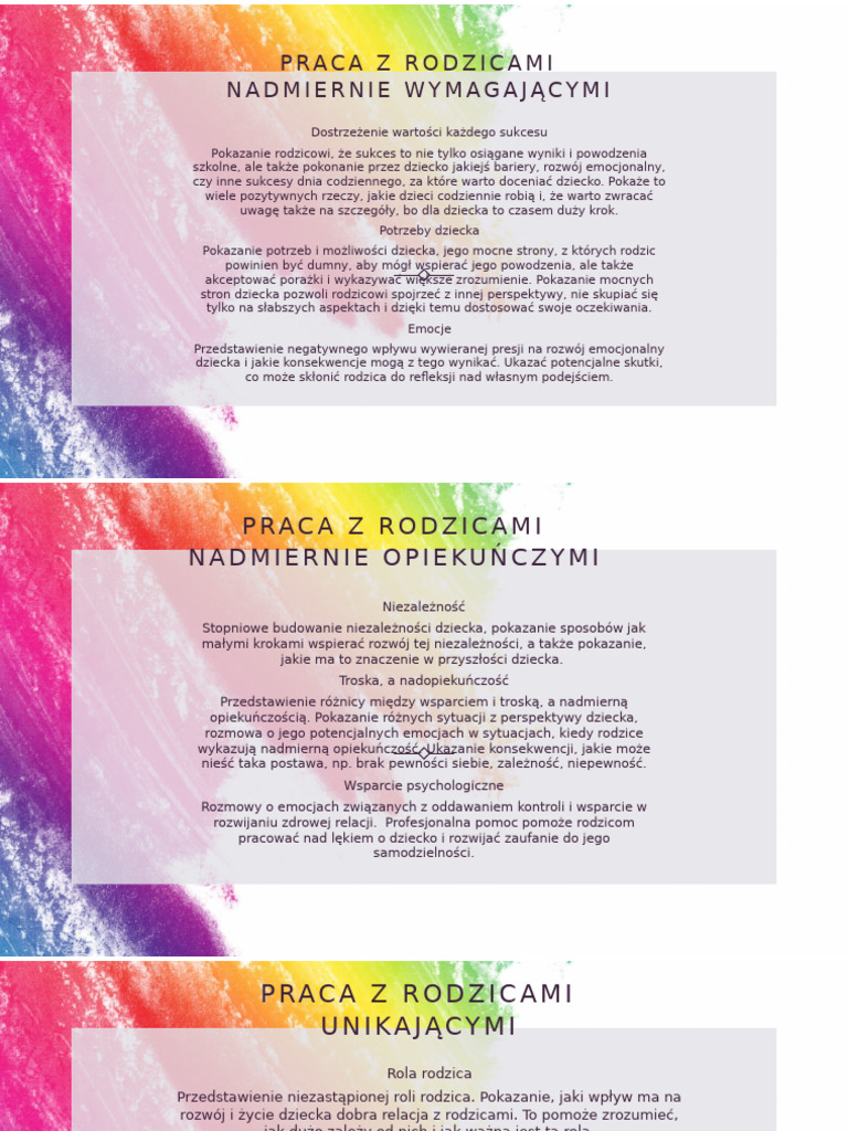 Postawy Rodzicielskie | PDF