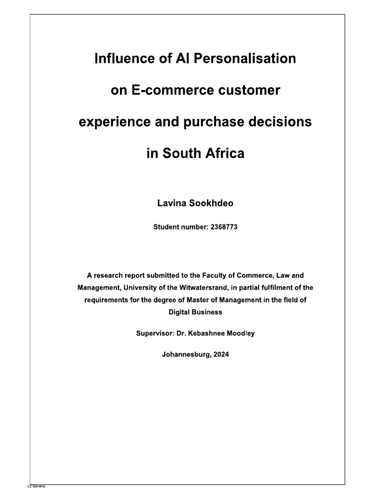 Personalisation | PDF