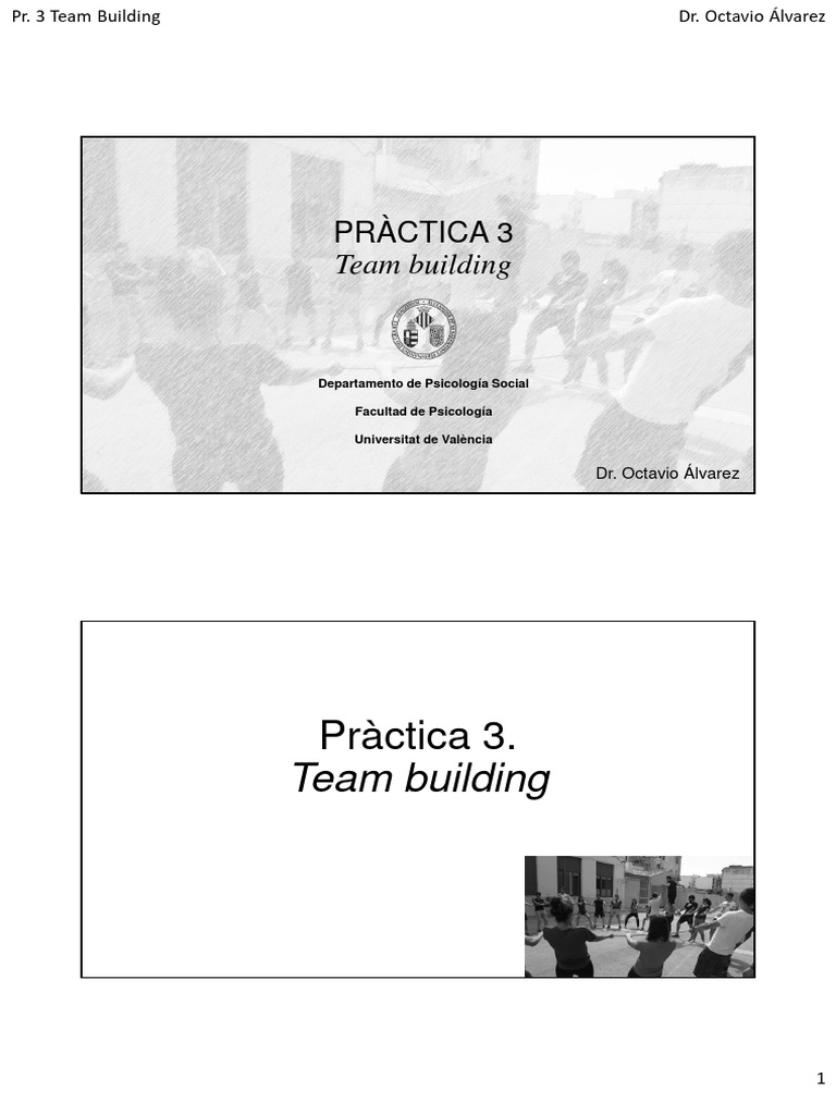 Practica 3 Team Building | PDF