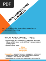 Connective Words List - GrammarBank | PDF