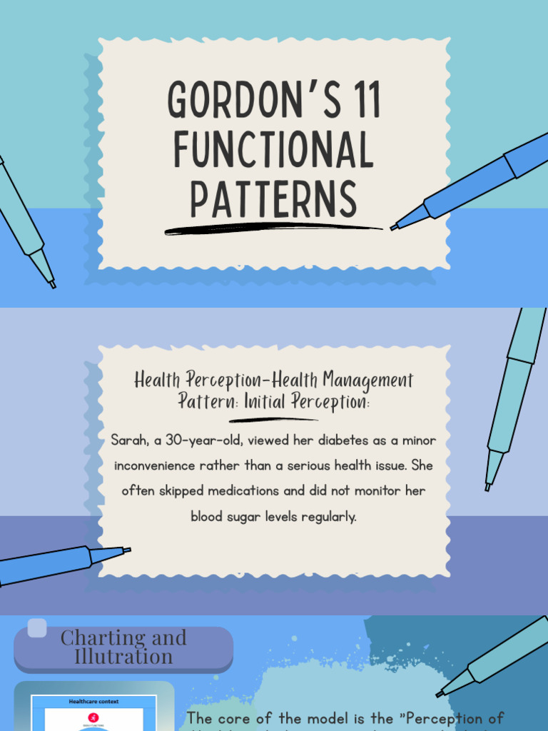 Gordon's 11 Functional Patterns, Group 5 BSN 1-2 | PDF | Sleep | Psychology