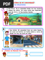 Mi Comunidad Pre Kinder | PDF
