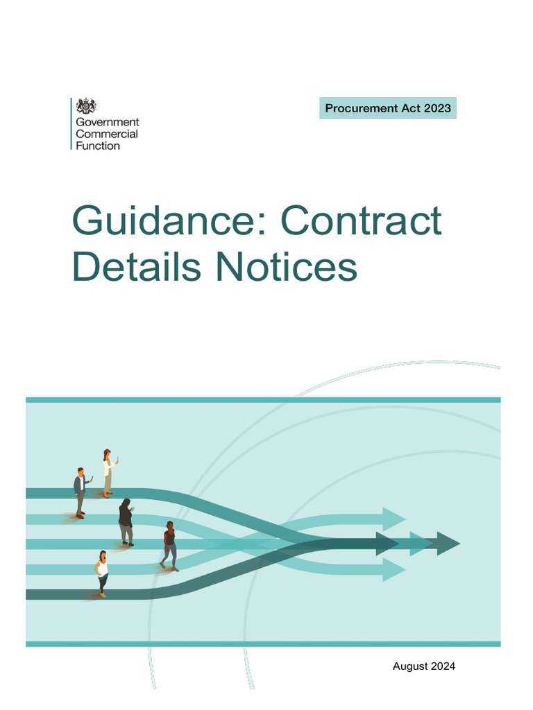 Contract Details Notices Guidance | PDF | Justice | Crime & Violence