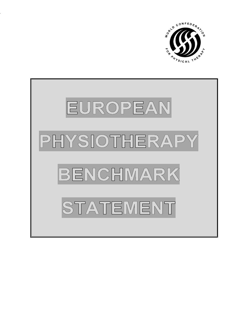 European Physiotherapy Benchmark | PDF | Physical Therapy | Health Care