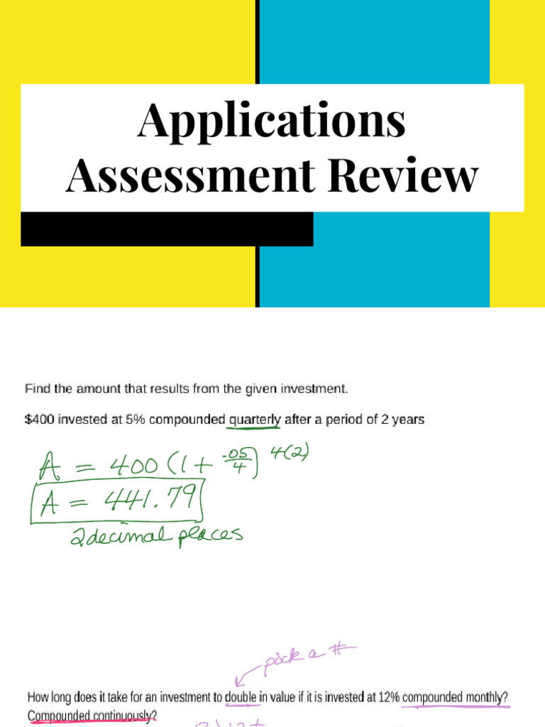 Kami Export - Applications Assessment Review | PDF