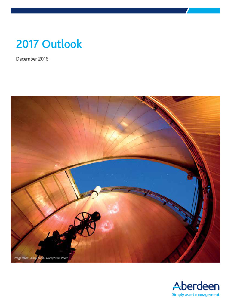 2017 Outlook Booklet December 2016 - Aberdeen | PDF | Taxes | Free Trade